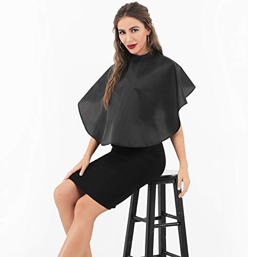 Bqueen Makeup Cape Professional Short Hair Cape Makeover Bib for Beauty ...
