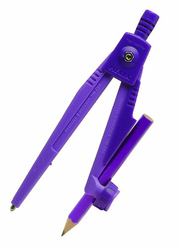 Helix Self-Centering Safety Compass - (Box of 25 in Assorted Colours ...