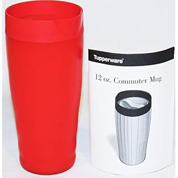 Amazon.com: Tupperware Insulated Commuter Mug Caribbean Blue 16 Ounce ...