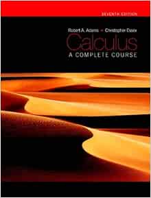 Calculus: A Complete Course: Robert A. Adams: 9781408265529: Amazon.com ...