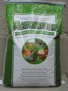 Amazon.com : Azomite Organic Trace Mineral Soil Additive Fertilizer 44 ...