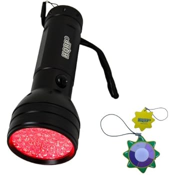 HQRP 51 LEDs Portable Red Light Flashlight for Rescue of Trapped Sea ...