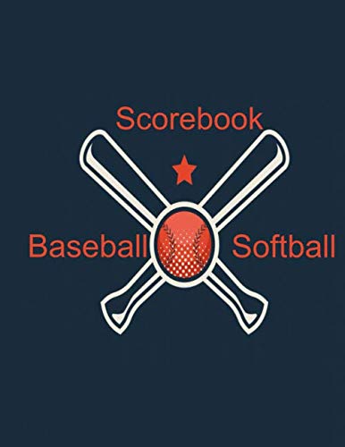 2020 Official Baseball Softball Score Book: 120 Scorecard Sheets For ...
