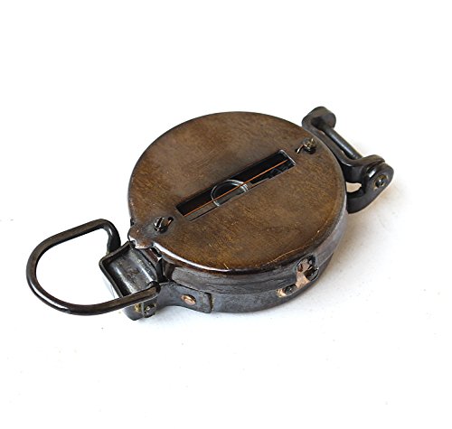 Lensatic Compass Black Military Vintage Antique navigational Marine, 3 ...