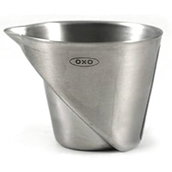 Amazon.com: Oxo Good Grips Mini Stainless Steel Angled Measuring Cup ...