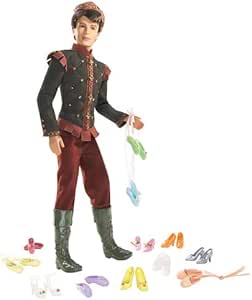 Barbie in The 12 Dancing Princesses: Prince Derek Doll, Dolls - Amazon ...