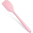 Amazon.com: Pink Rubber Spatula for Kitchen Use, 10.8In Silicone ...