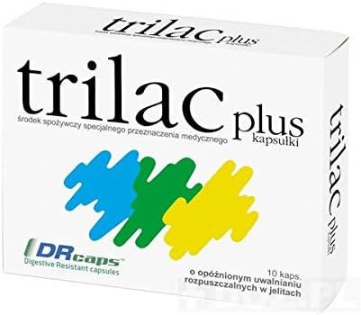 TRILAC PLUS - 10 CAPSULES - For dietary behavior in order to ...