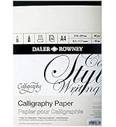 Daler-Rowney Fine Grain Lightly Textured Heavyweight 200gsm A3 Drawing ...