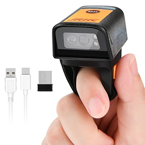 Mua 2D Bluetooth Ring Barcode Scanner,JRHC Finger Bar Code Scanner ...