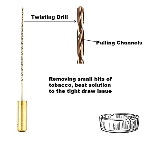 Cigar Draw Enhancer Tool QBOSO Travel Cigar Draw with Wooden Case ...