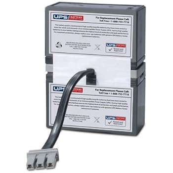 Amazon.com: Replacement Battery for APC Back-UPS XS 1500: Home Audio ...