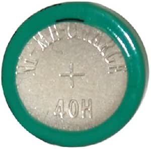 40H 1.2 Volt NiMH Button Cell Battery (H40): Amazon.ca: Electronics