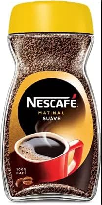 Nescafe Matinal Suave 100% Cafe Coffee (Imported), 200g Glass Bottle ...