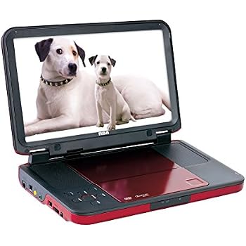 Amazon.com: RCA 10" Portable DVD Player with Swivel Display (DRC98101S ...