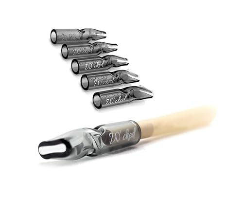 5PCS Reusable W'cked Glass Filter Tips for Pre Rolled Rolling Paper ...