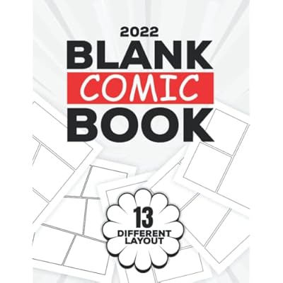 Designores Limited 13 Templates Comic Notebook: Create Your Own Comics ...