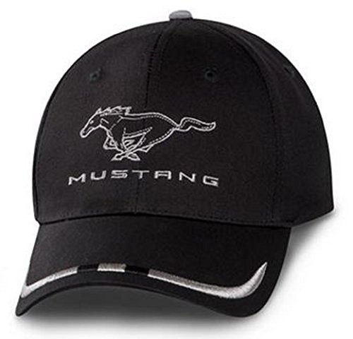 Buy Ford Mustang GT 5.0 Mach 1 SVT Cobra Hat Cap Black & Silver Online ...