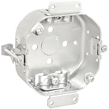 4 Inch Octagon "Cut-In" Old Work Box With Clips & Ears For Flexible ...