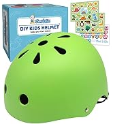 Amazon.com : Simply Kids Bike Helmet with DIY Stickers for Toddler Boys ...