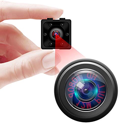Mini Spy Camera, Full HD 1080P Hidden Camera, Covert Security Nanny Cam ...