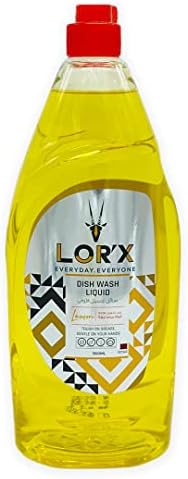 Lor'x Dish Wash Liquid 900 ml, Lemon price in Saudi Arabia | Amazon ...