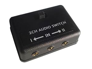 3.5mm Audio Switch AB A B 1/8" Selector: Amazon.in: Electronics