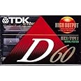 Amazon.com : TDK D60 60-Minute Cassettes: 5-Pack : Blank Minidv Tapes ...