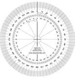Helix 180 Degree 12cm Large Angle Measure Protractor: Amazon.co.uk ...
