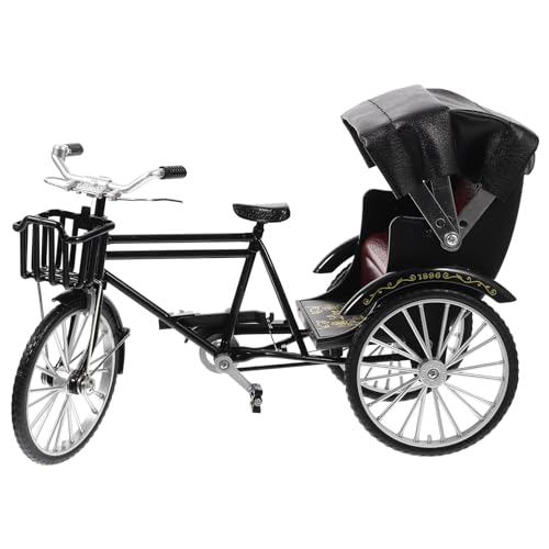 Mua Retro Jinrikisha Mini Rickshaw Model Vintage Metal Bicycle ...