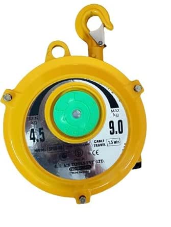 Spring Balancers 4.5 to 9 kg Wirerope Length 1.5 MTR [SPSB - 15 CLOSED ...