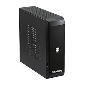 Amazon.com: Goodisory 0.6mm SECC Mini ITX Black Chassis (01): Computers ...