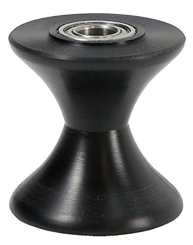 1/4" Bore Delrin V-Roller w/Bearings