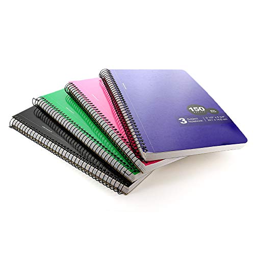 Emraw 1 Subject Spiral Notebook 150 Sheets Wire Binding Meeting 