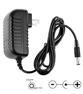 Amazon.com: Eagleggo Regulated 9 Volt 2 Amp Power Adapter, AC to DC, 2 ...