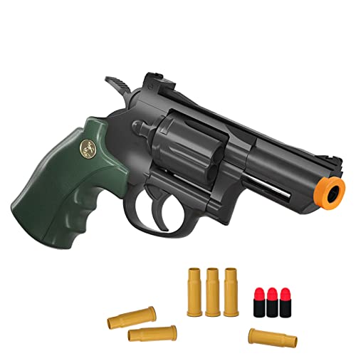 Educational Toy Gun Model, Toy Revolver, EVA Safety Foam Soft Bullet ...