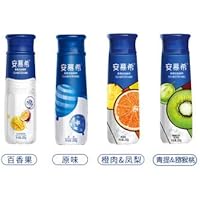 Amazon.com : Yi Li An Mu Xi Ambrosial Greek Flavored Yogurt安慕希酸奶盒装 多种口味可选 一整箱205g x 12 bottles ...