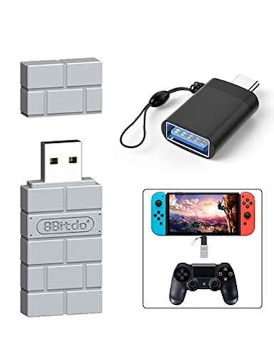 KenSera 8Bitdo Wireless Controller USB Wireless Adapter Converter ...