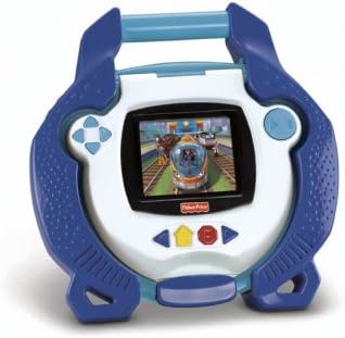 Fisher-Price Kid Tough Portable DVD Player Blue: Amazon.co.uk: Toys & Games