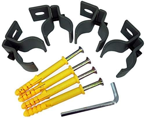 Universal Vertical Designer Radiator Wall Mount Brackets with Free ...