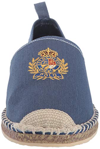 POLO RALPH LAUREN Men's Barron Crest Slipper, Navy, 12 D US on Galleon ...