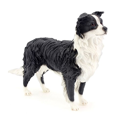 Amazon.com: Leonardo Collection Border Collie Ornament Dog Figurine ...