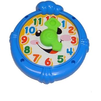 Amazon.com: Fisher-Price Fun-2-Learn Teaching Clock: Toys & Games
