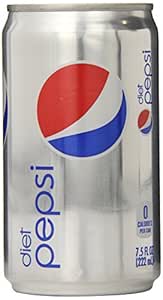 Amazon.com : Diet Pepsi, 7.5 Fl Oz Mini Cans, 24 Pack : Grocery ...