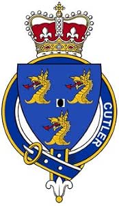 Amazon.com : Cutler England Family Crest Coat of Arms Mouse Pad ...