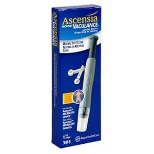 Amazon.com: Bayer's Microlet Vaculance Lancing Device, 5-Count Box ...