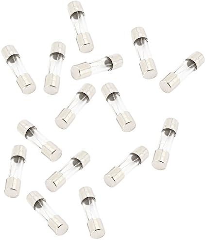 15pcs 3.15Amp 250V Slow-Blow Glass Tube Fuse T3.15A Fuse, 20x5mm- Buy ...