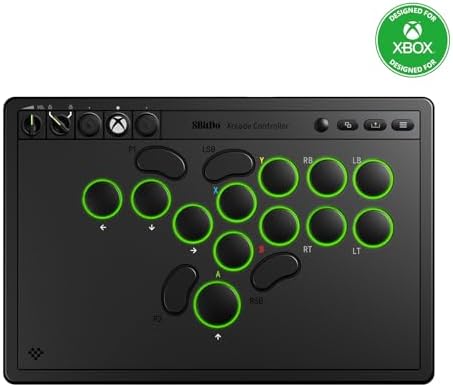 8BitDo All-Button Arcade Controller for Xbox Series X|S, Xbox One & PC ...