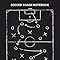 Soccer Coach Notebook: Blackboard With Soccer Game Strategy Playbook ...