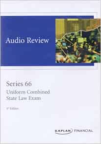 Kaplan Series 66 Audio Review Uniform Combined State Law Exam: Kaplan ...